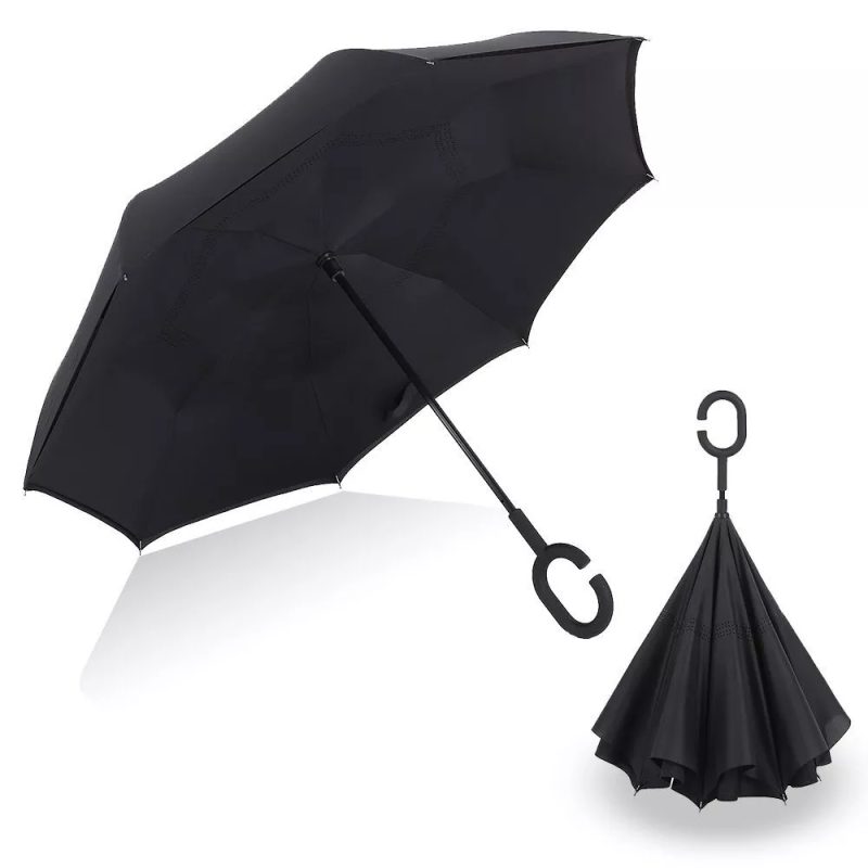 Customized inverted umbrella with logo